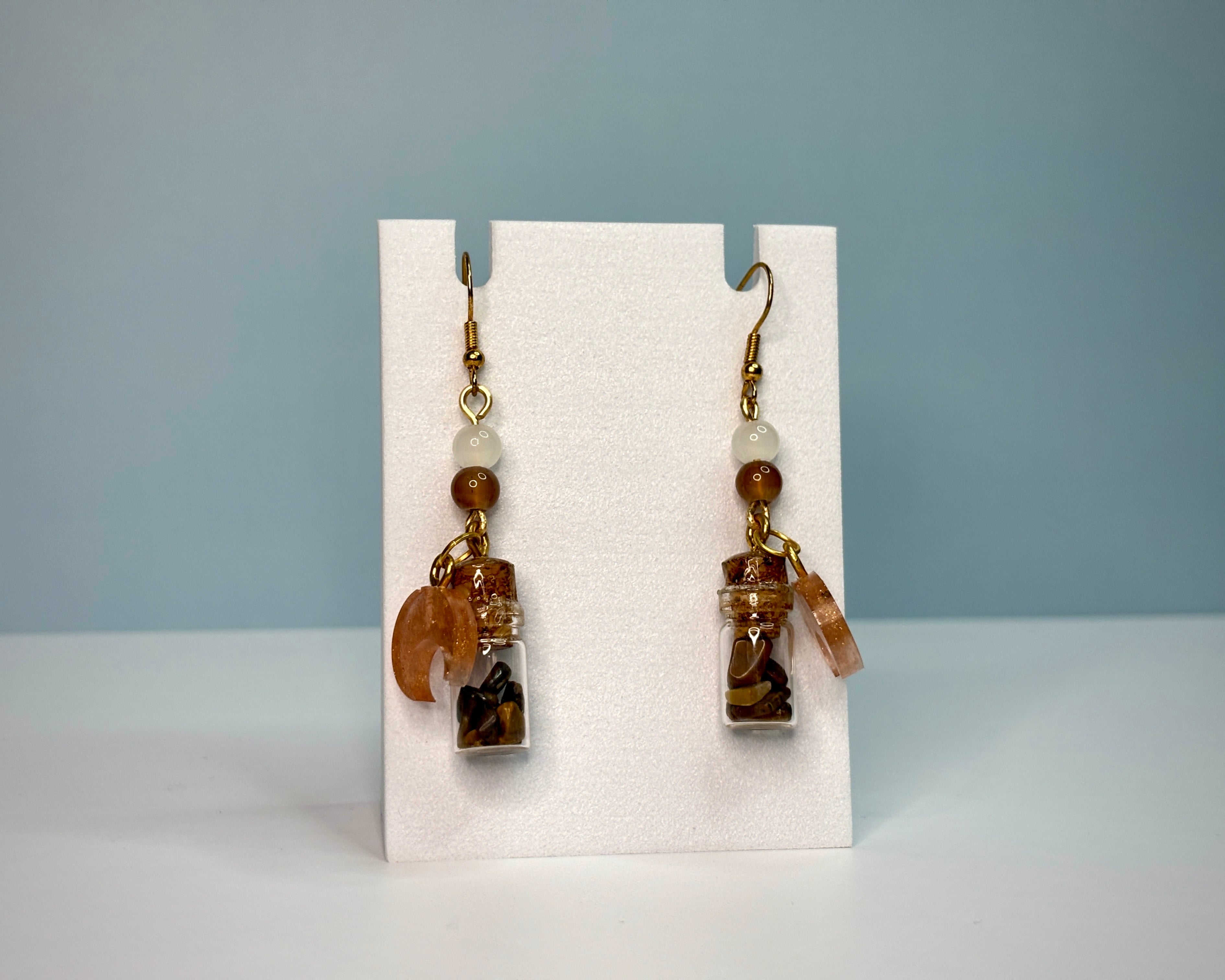 Molten Magma Crystal Elixir Earrings – Nova Girl Corp